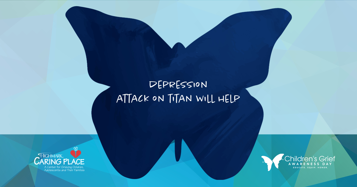 Butterfly dedicated to depression - Illuminating HOPE