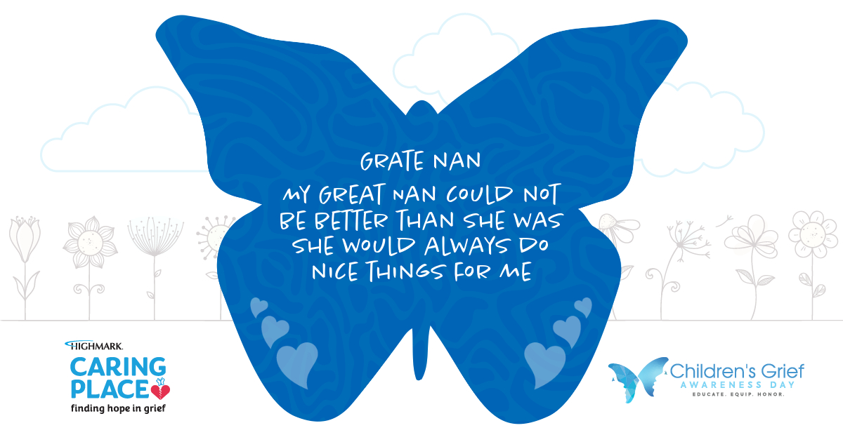 Butterfly dedicated to Grate nan - Illuminating HOPE