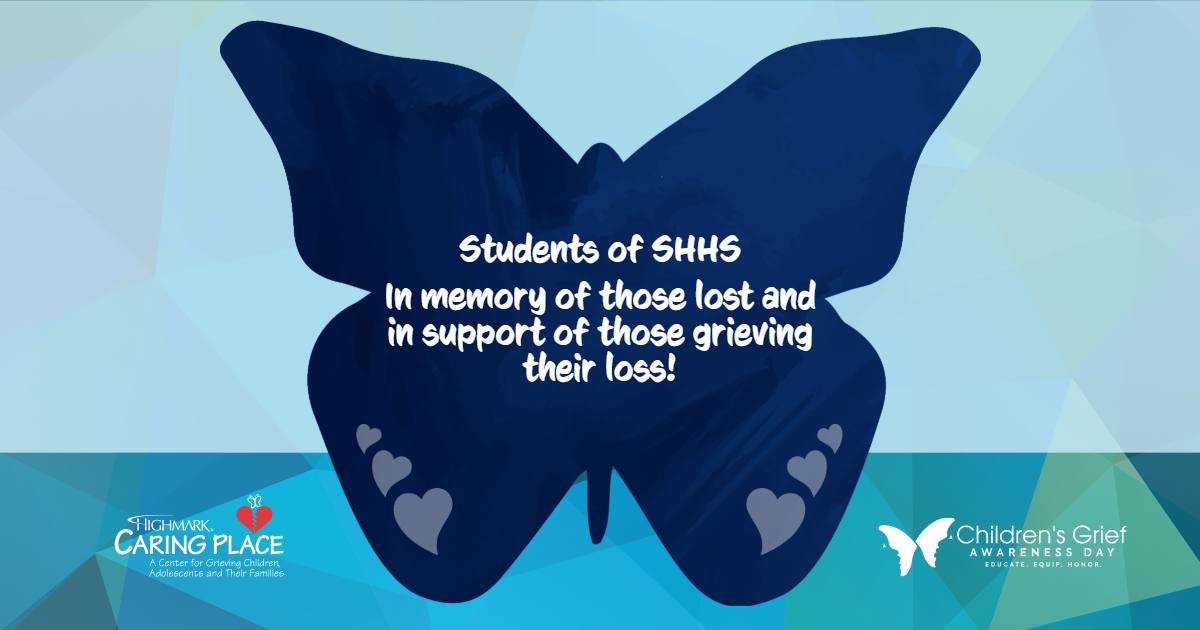 Butterfly dedicated to Students of SHHS - Illuminating HOPE
