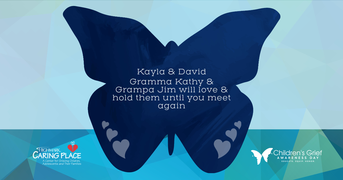 Butterfly dedicated to Kayla & David - Illuminating HOPE