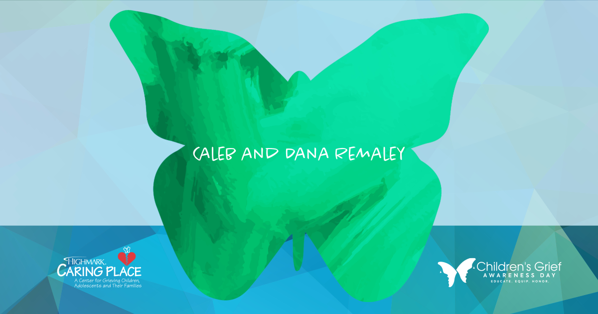 Butterfly dedicated to Caleb and Dana Remaley - Illuminating HOPE